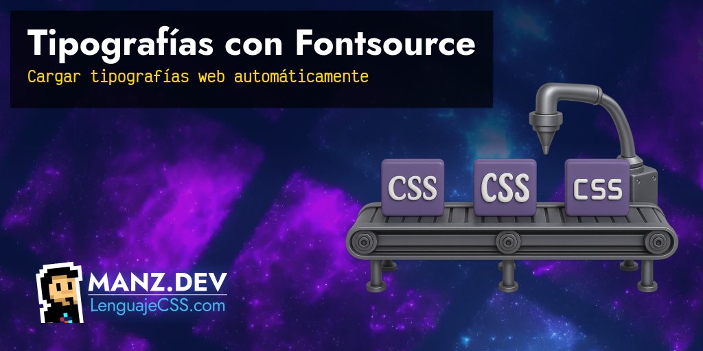 Tipografías con Fontsource - CSS en español