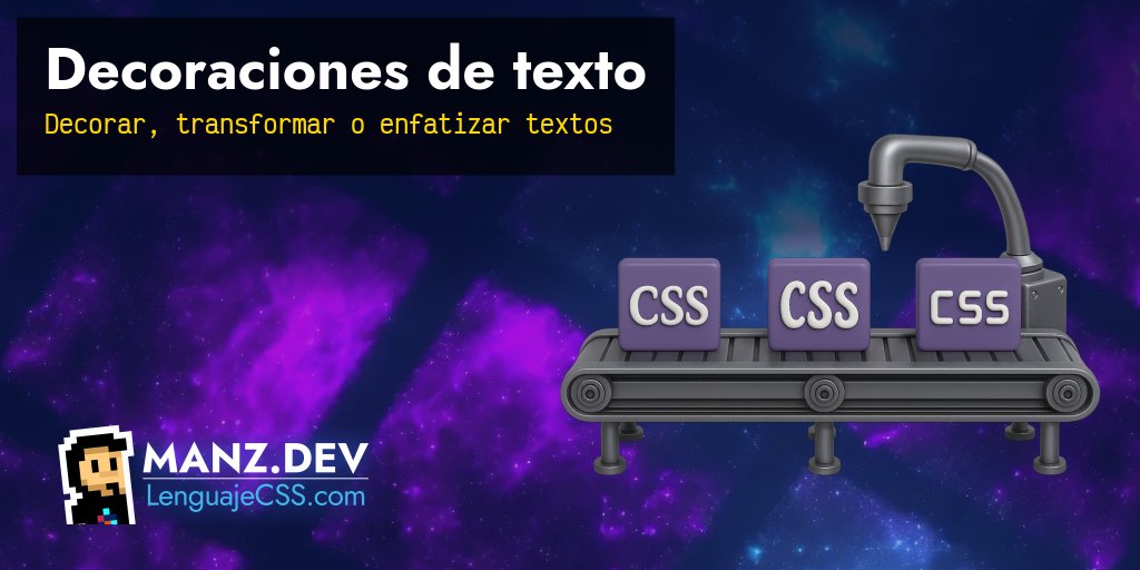 Decoraciones de texto - CSS en español
