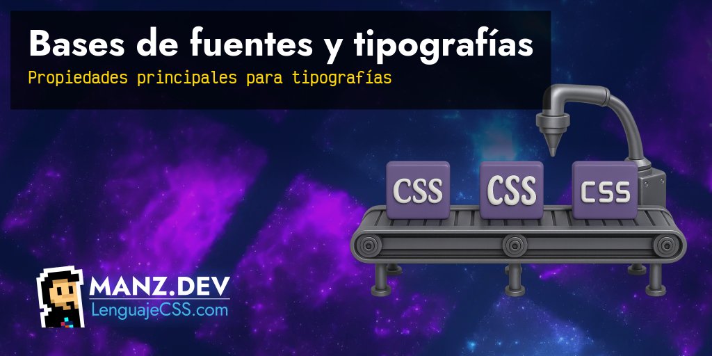 Bases de fuentes y tipografías - CSS en español